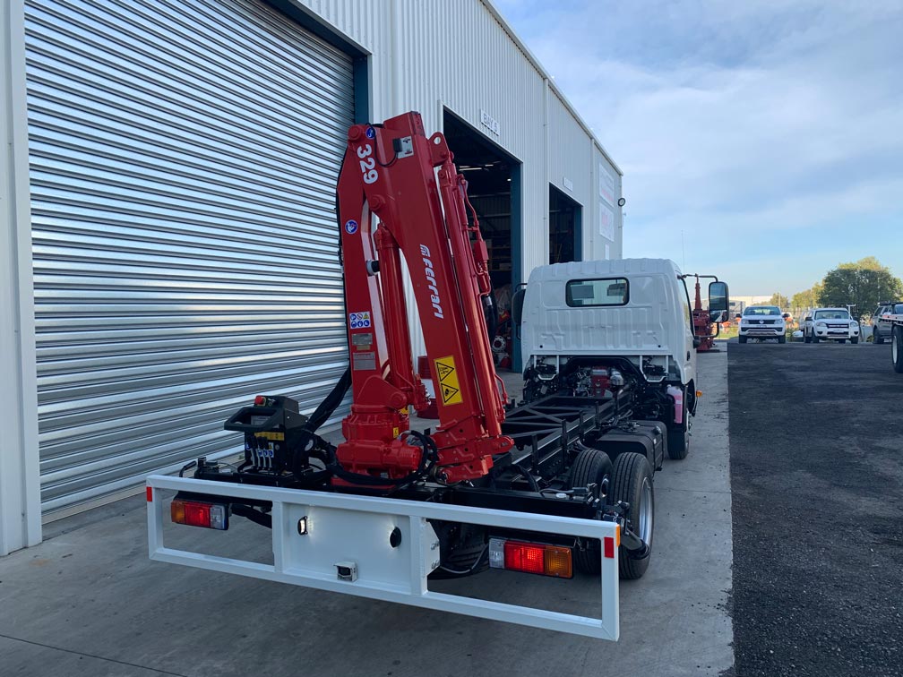 Ferrari 329 Crane Truck | LVTC Transport Equipment