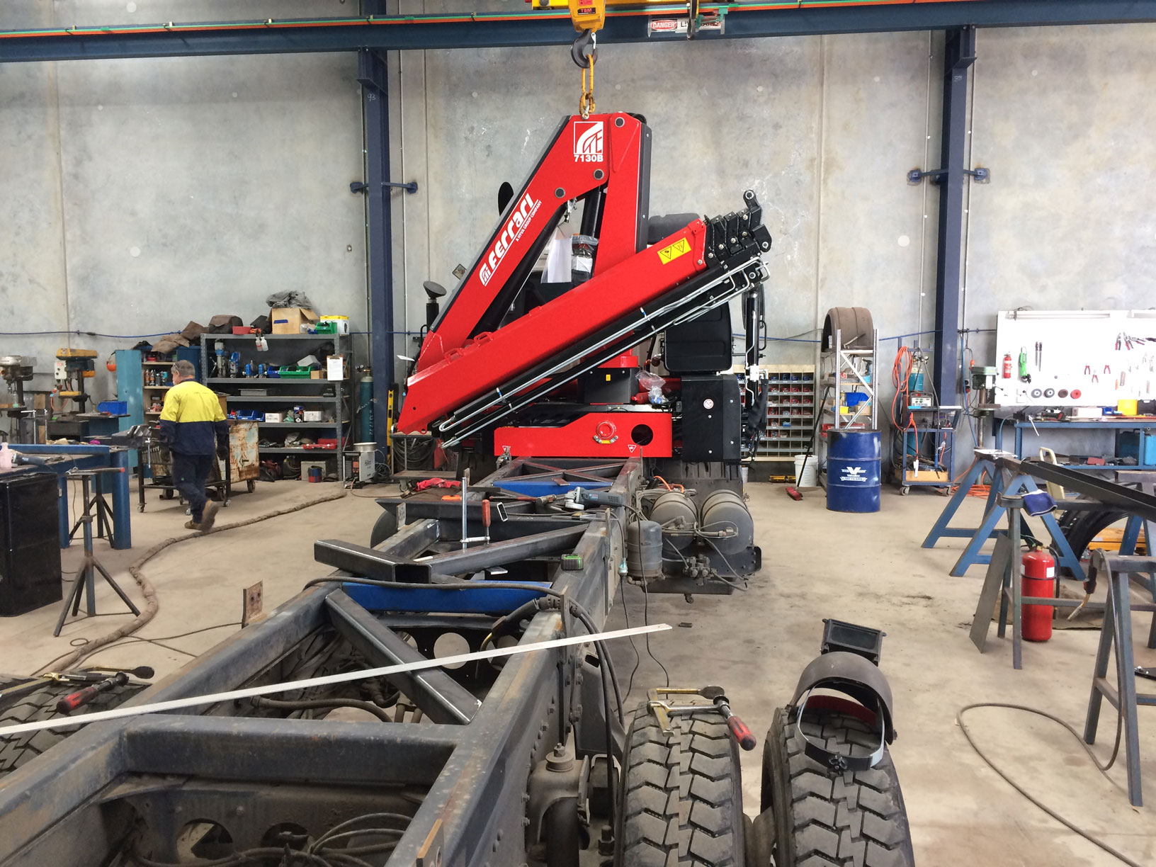 Ferrari 7130B Crane Truck | LVTC Transport Equipment